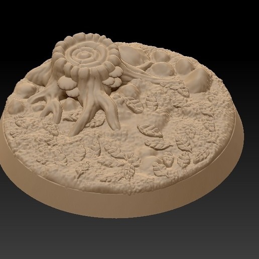 Download STL file 40mm wood bases 6 pieces • 3D print model ・ Cults