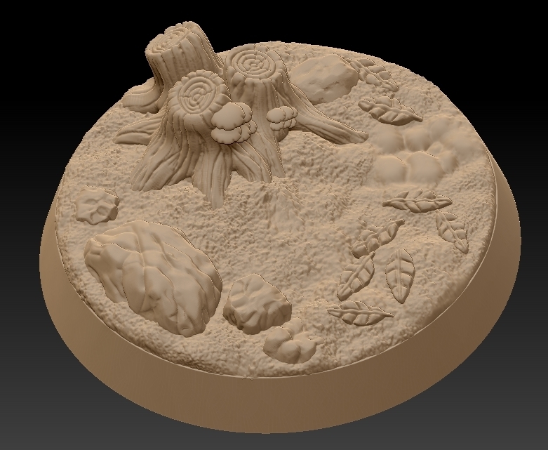 Download STL file 32mm wood bases 10 pieces • Model to 3D print ・ Cults
