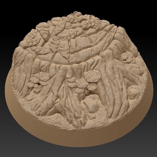 Download STL file 32mm wood bases 10 pieces • Model to 3D print ・ Cults