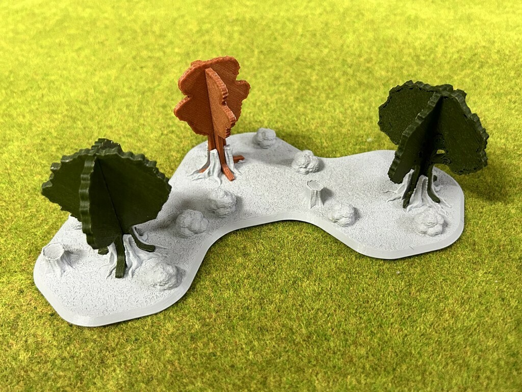Free STL file AS Terrain Template - Woods B1 🧸・3D printable model to ...