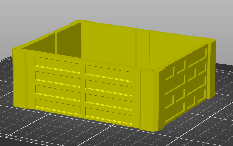 STL file BT 6MM BUILDING - Warmart Store, Level Extension (STORAGE ...
