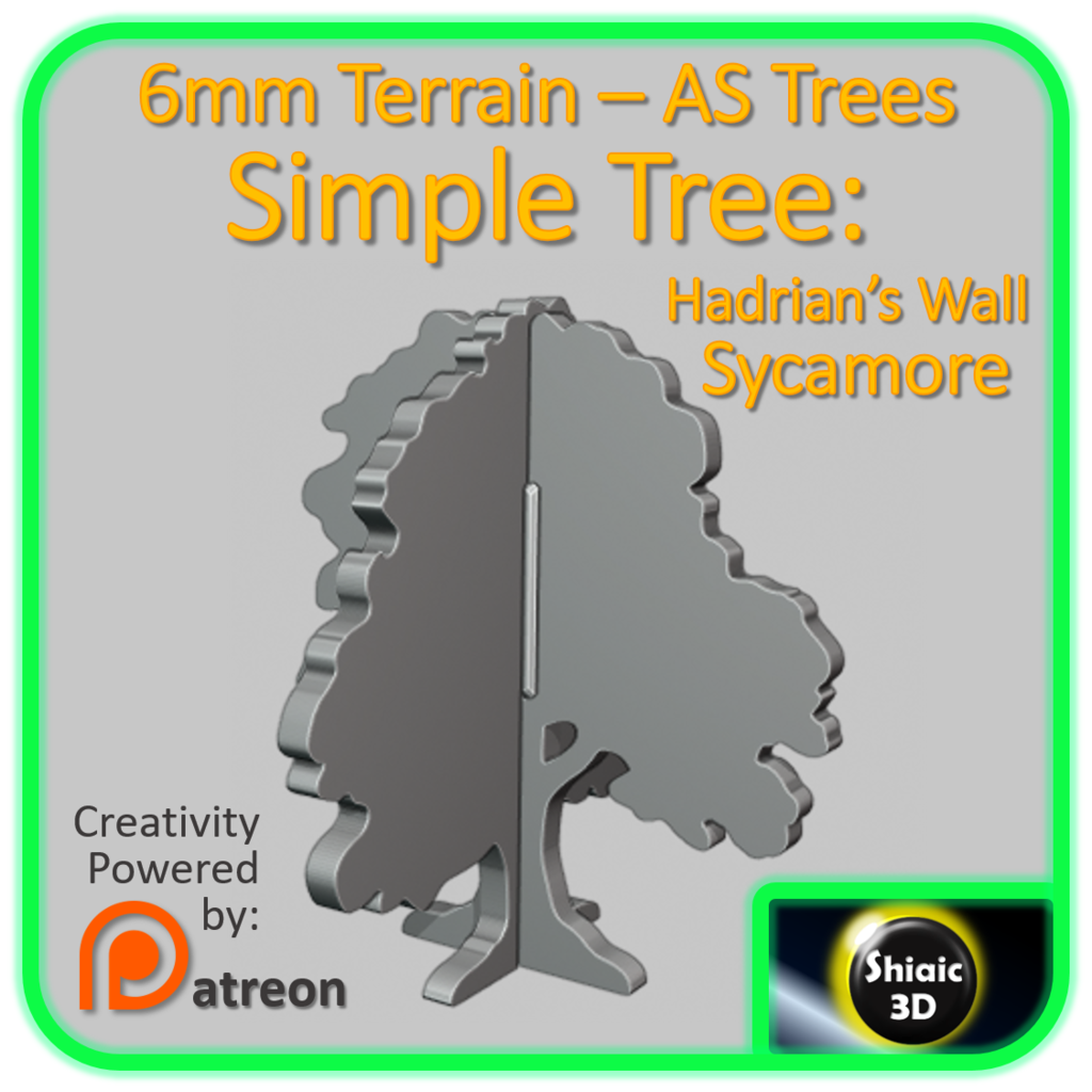 Free 3D file AS Simple Trees - Sycamore Gap Tree・3D printing model to ...
