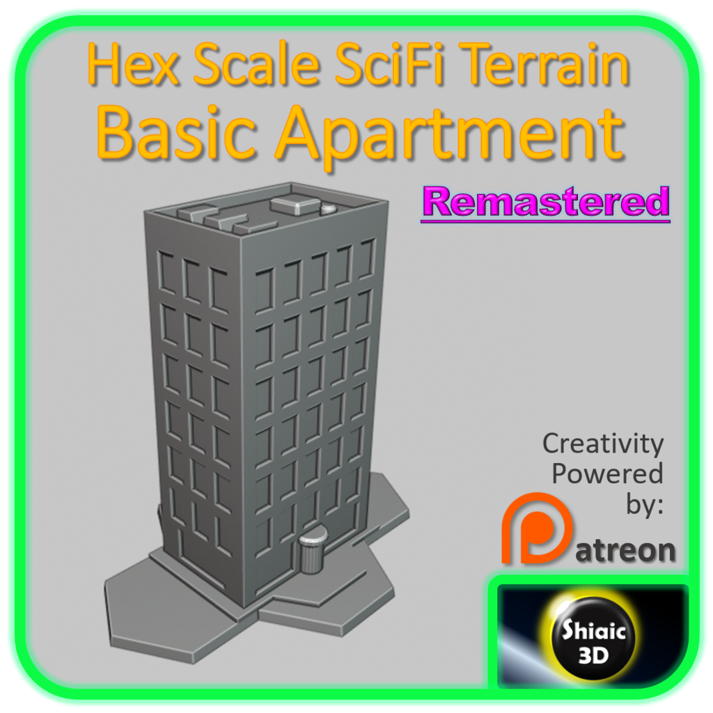 Free 3D file 6mm - Basic City - Apartment Residential - Simple ...