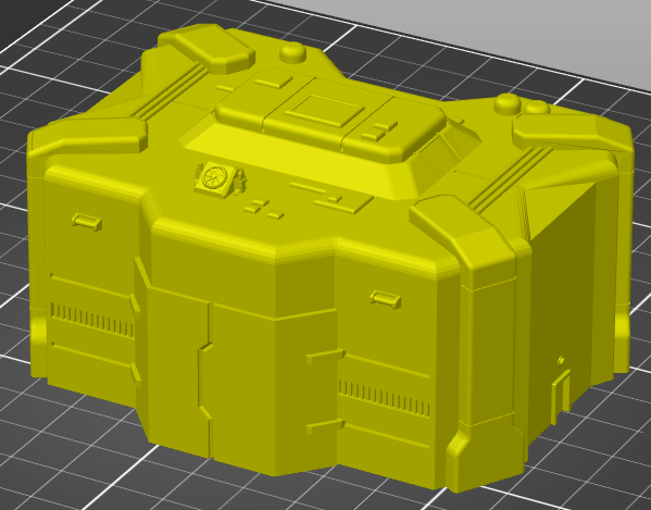 Free STL file SciFi Building - Large Hanger Bay - 6mm 🏗️・3D printable ...