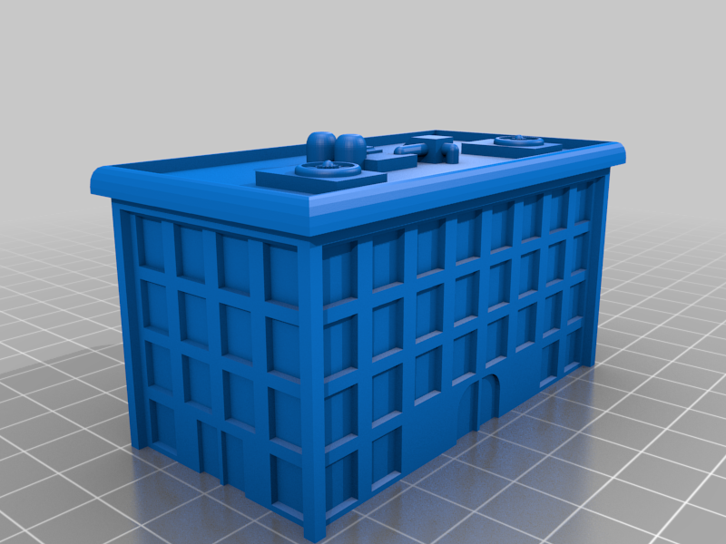 Free STL file Modern Residential Building - 6mm 🏗️・Object to download ...