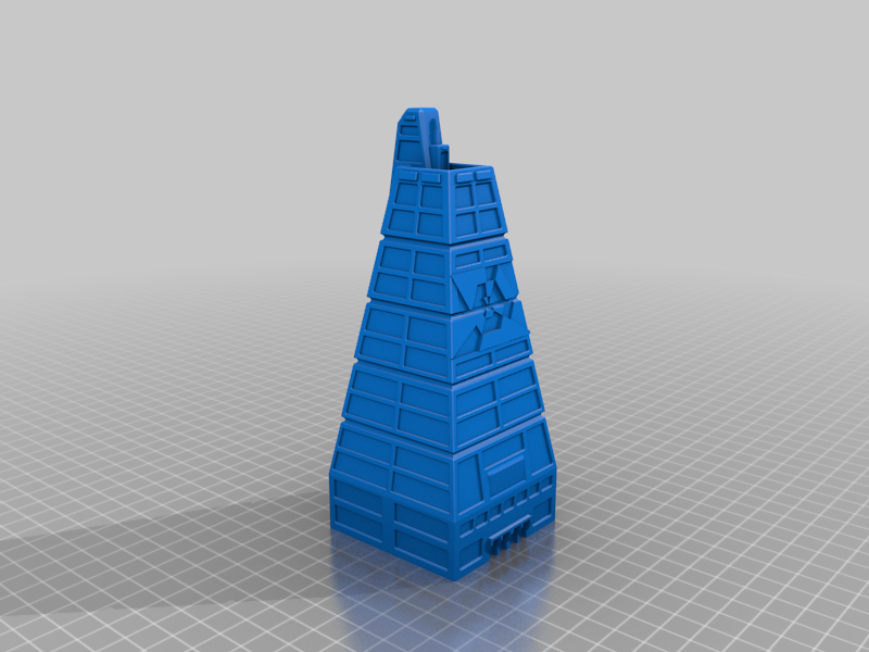 Free 3D file 6mm - Unity City - Office Pyramid (Remastered)・3D printer ...