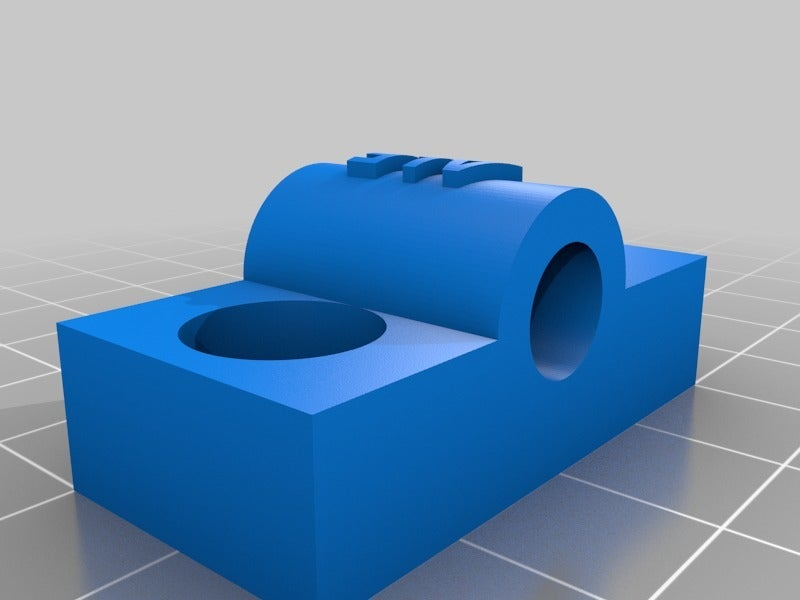 Free STL file 8mm rod mount for 2020 🔧・3D printing model to download・Cults