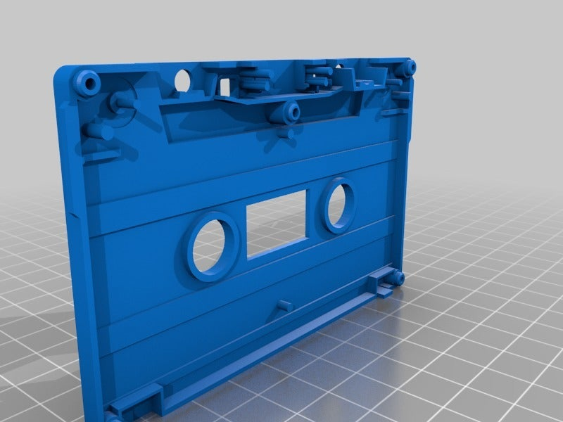 Free STL file Cassette Shell (Sides A & B)・Template to download and 3D ...