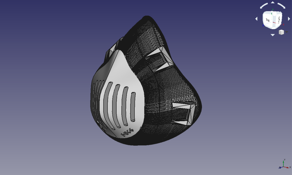 Free STL file COVID MASK - MK4・3D printing design to download・Cults