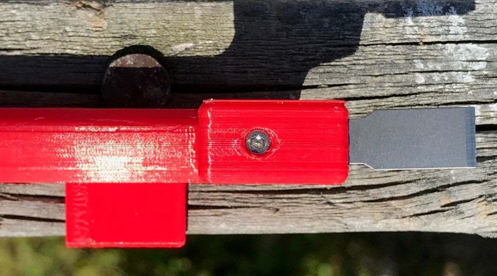 Free STL file UFS-055 Mini Chisel with Replaceable Olfa Blade 🛠️・Object ...