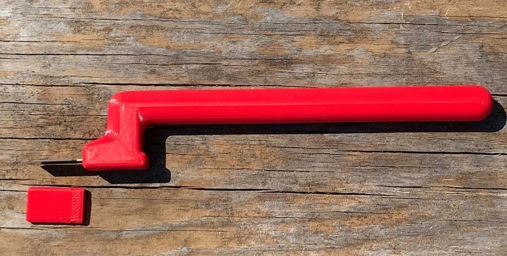 Free STL file UFS-055 Mini Chisel with Replaceable Olfa Blade 🛠️・Object ...