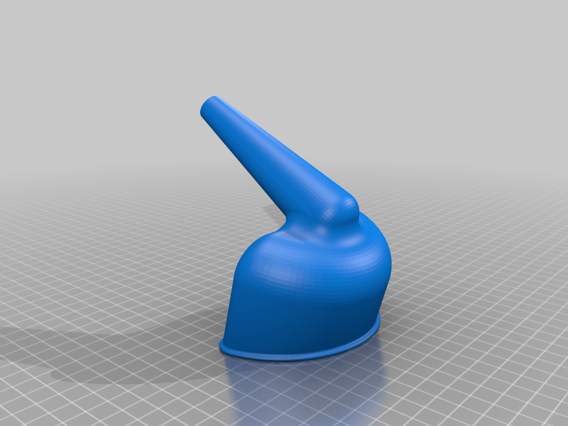 Free STL file UFS-067 Lawn Mower Oil Funnel or Small Engine Oil Funnel ...