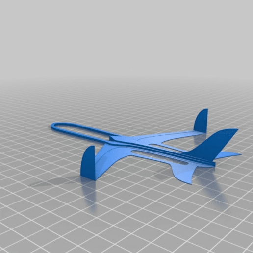 Download free STL file [Remix] One-Piece Printed Glider • 3D printable ...