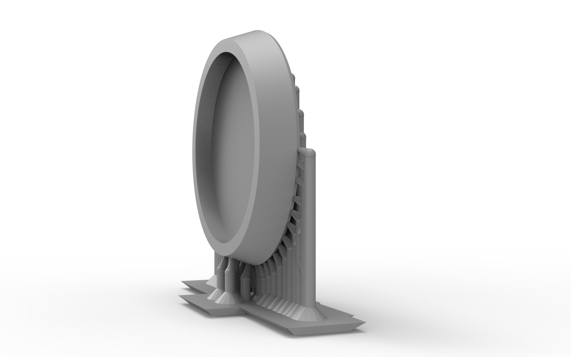 3D file Recessed Miniature Wargaming Bases・3D printer model to download ...