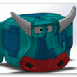Download STL file Robo cow • 3D printable model ・ Cults