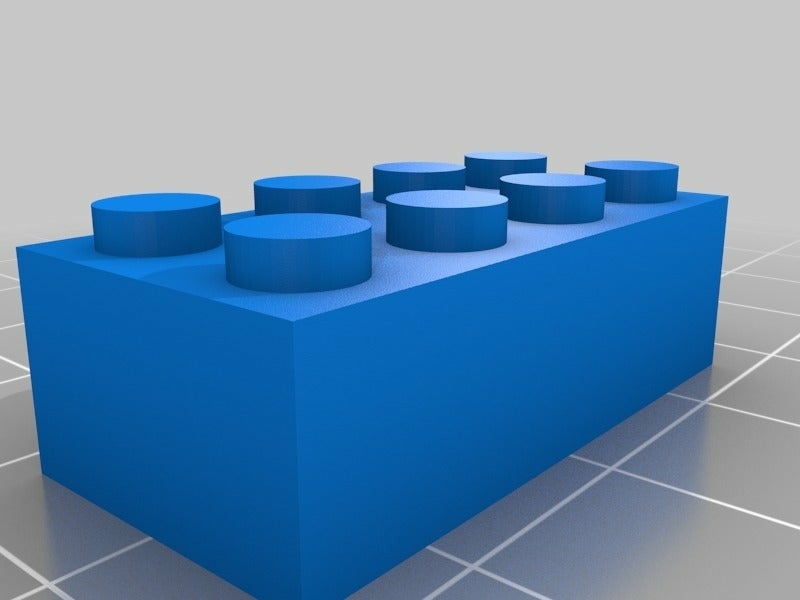 Free STL file Customizable Lego-like Brick・3D printing design to ...