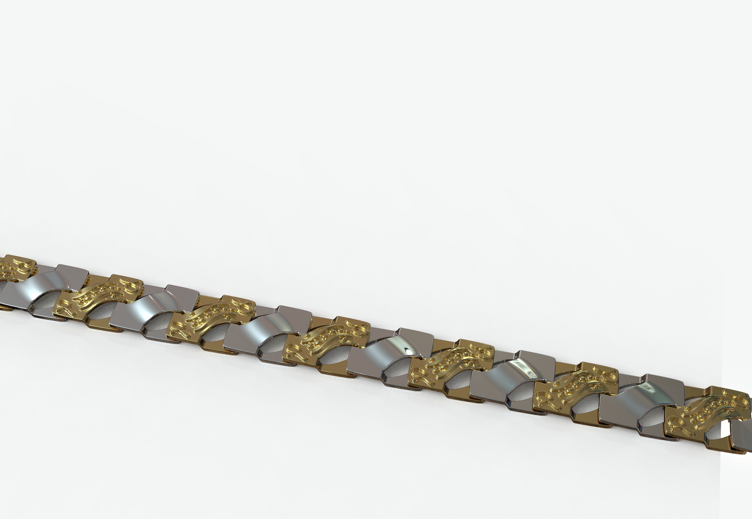 3D file square chain link 🟪・Template to download and 3D print・Cults