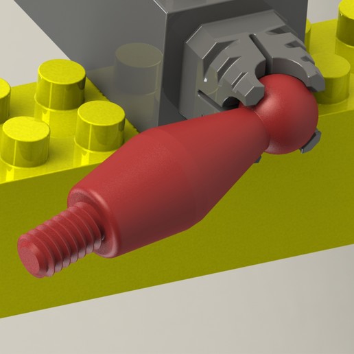 Download free 3DS file camera screw- lego series • 3D print model ・ Cults