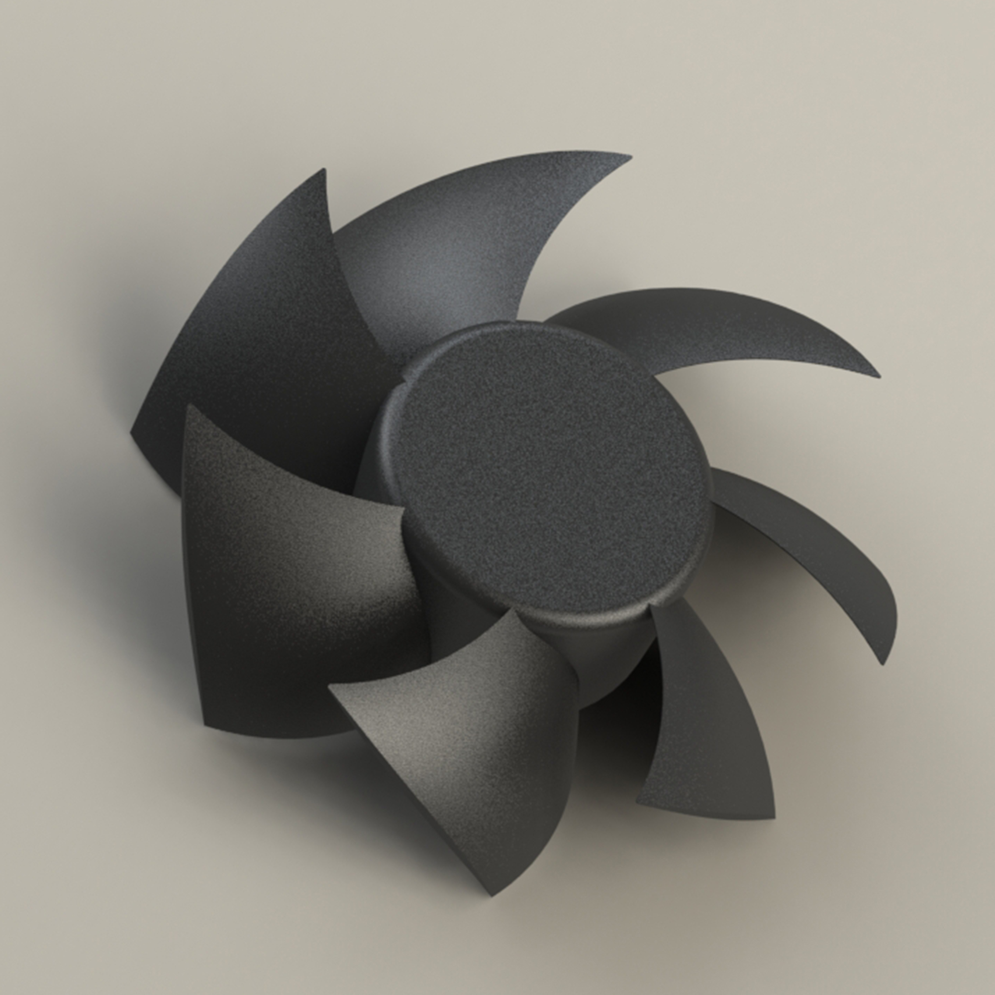 STL file pc fan- propeller・3D printable model to download・Cults