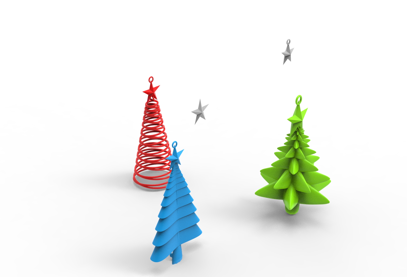 3D file Christmas trees・Design to download and 3D print・Cults