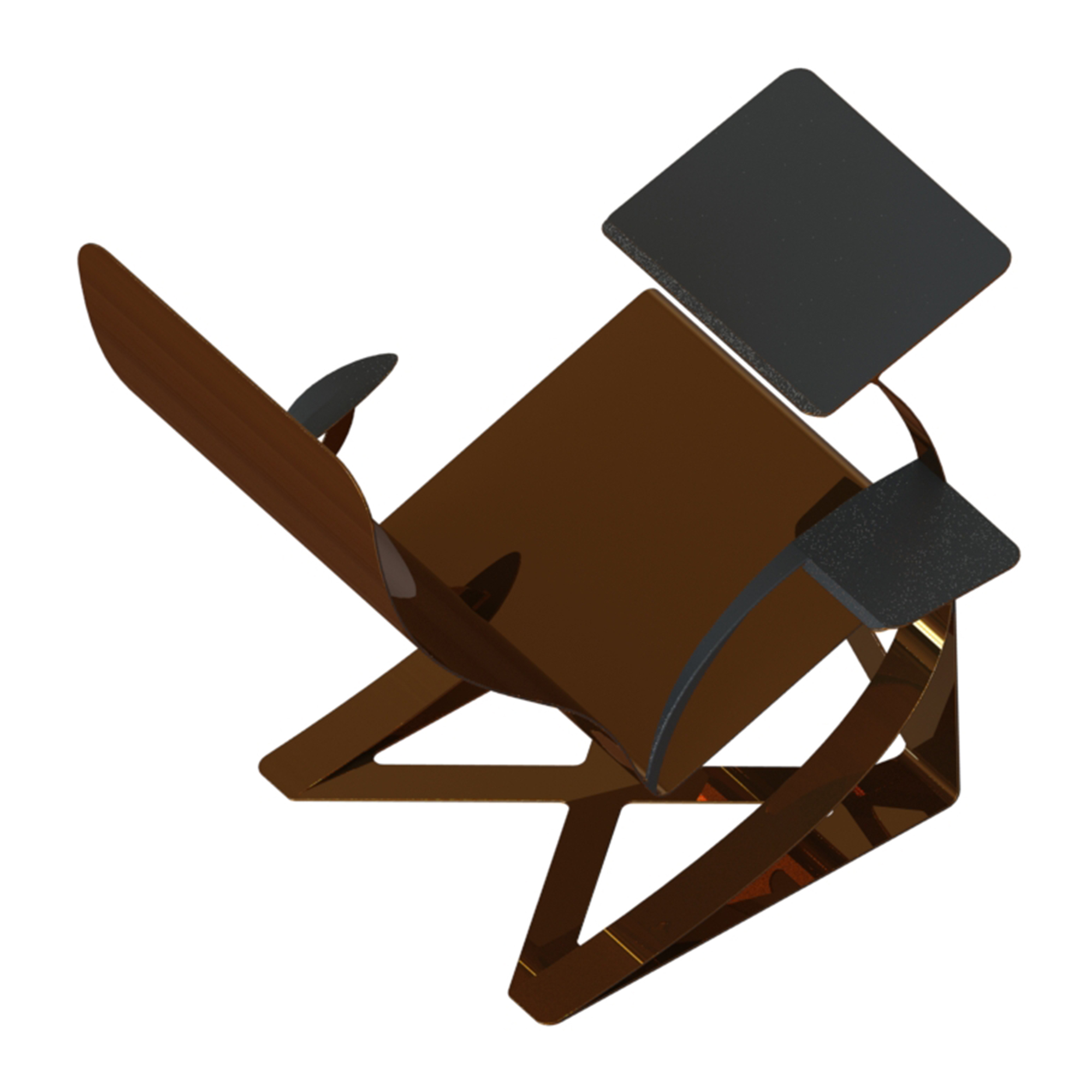 STL file laptop chair・3D print object to download・Cults