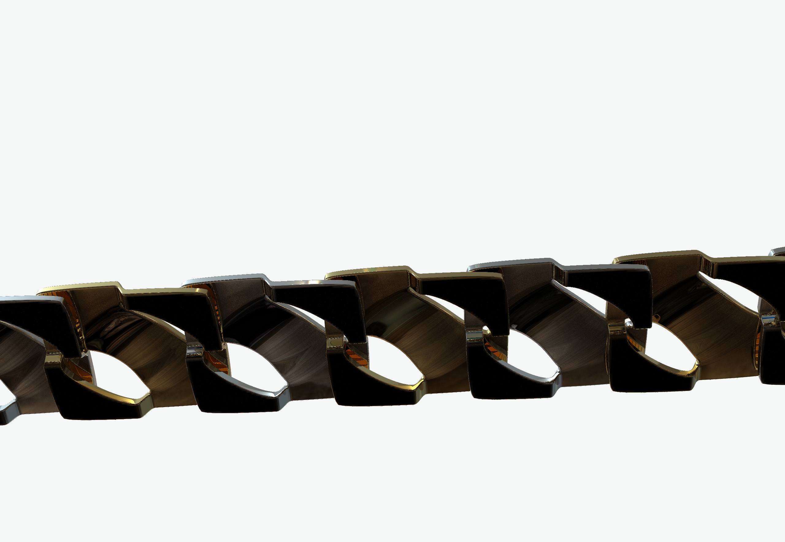 3D file square chain link 🟪・Template to download and 3D print・Cults