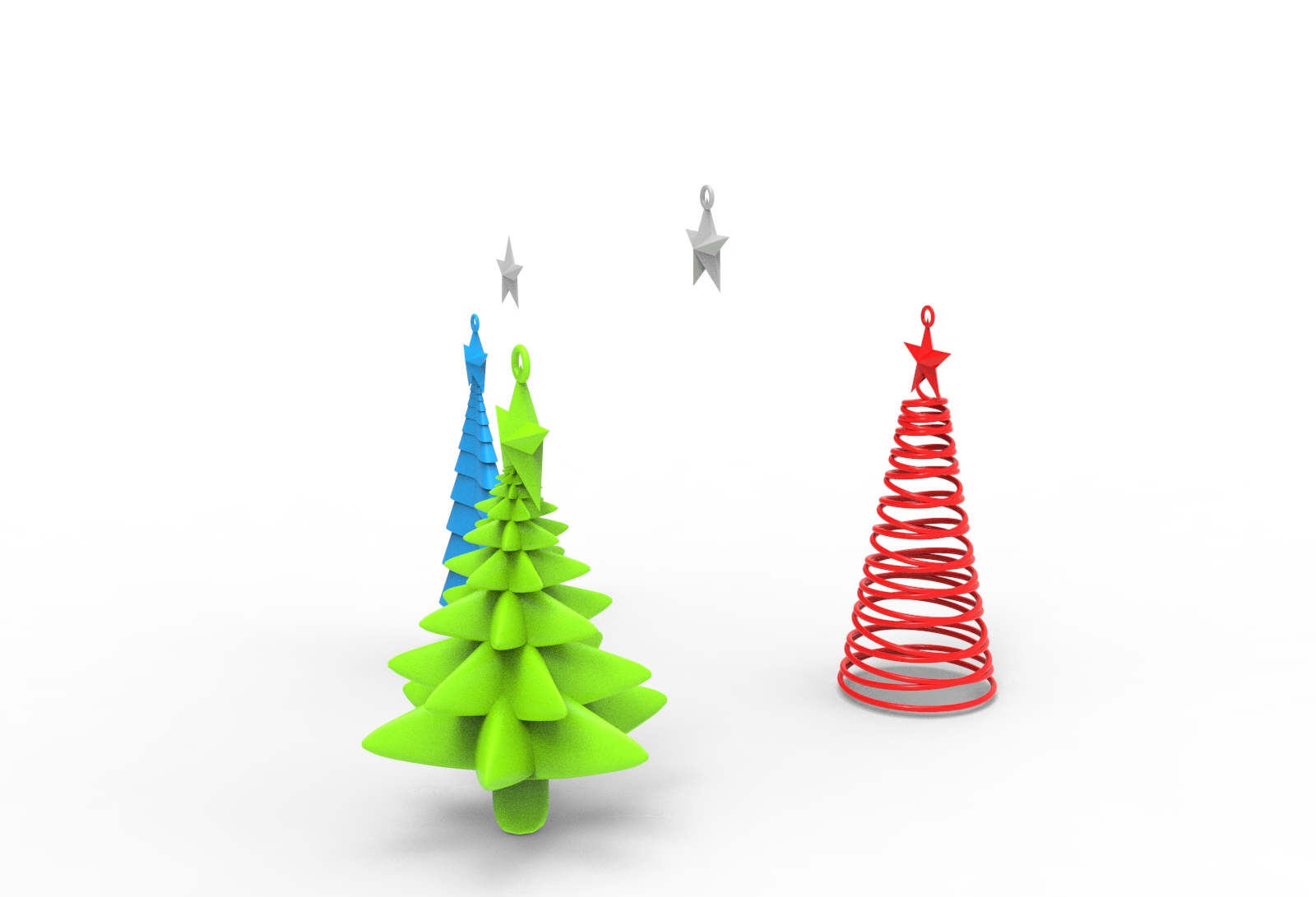 3D file Christmas trees・Design to download and 3D print・Cults
