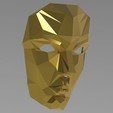 Download OBJ file poly face mask • 3D printable model ・ Cults
