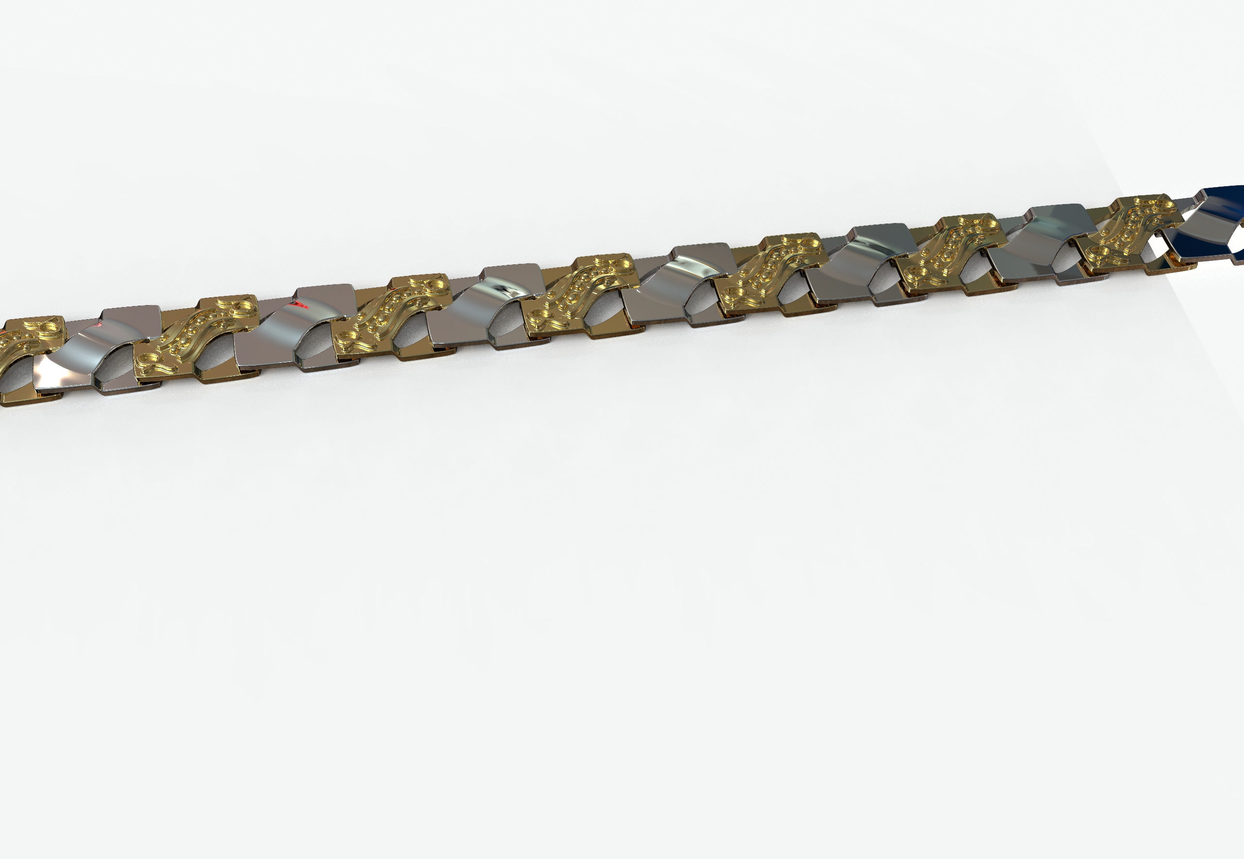 3D file square chain link 🟪・Template to download and 3D print・Cults