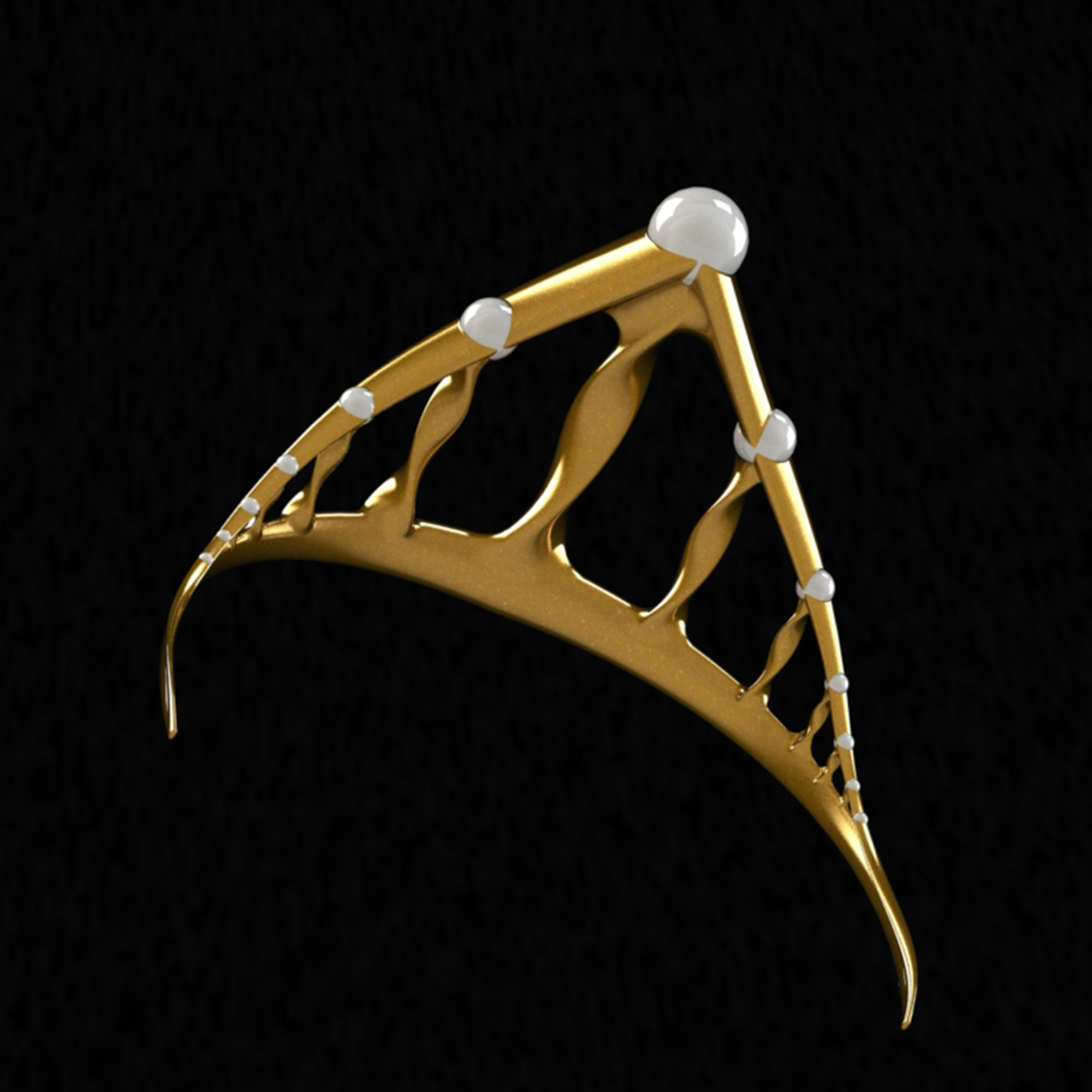 STL file Gothic crown・3D printer model to download・Cults