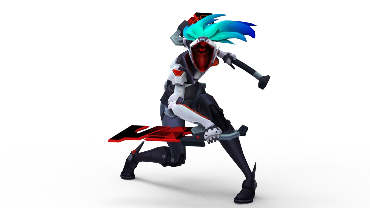 Blood Moon Akali Render