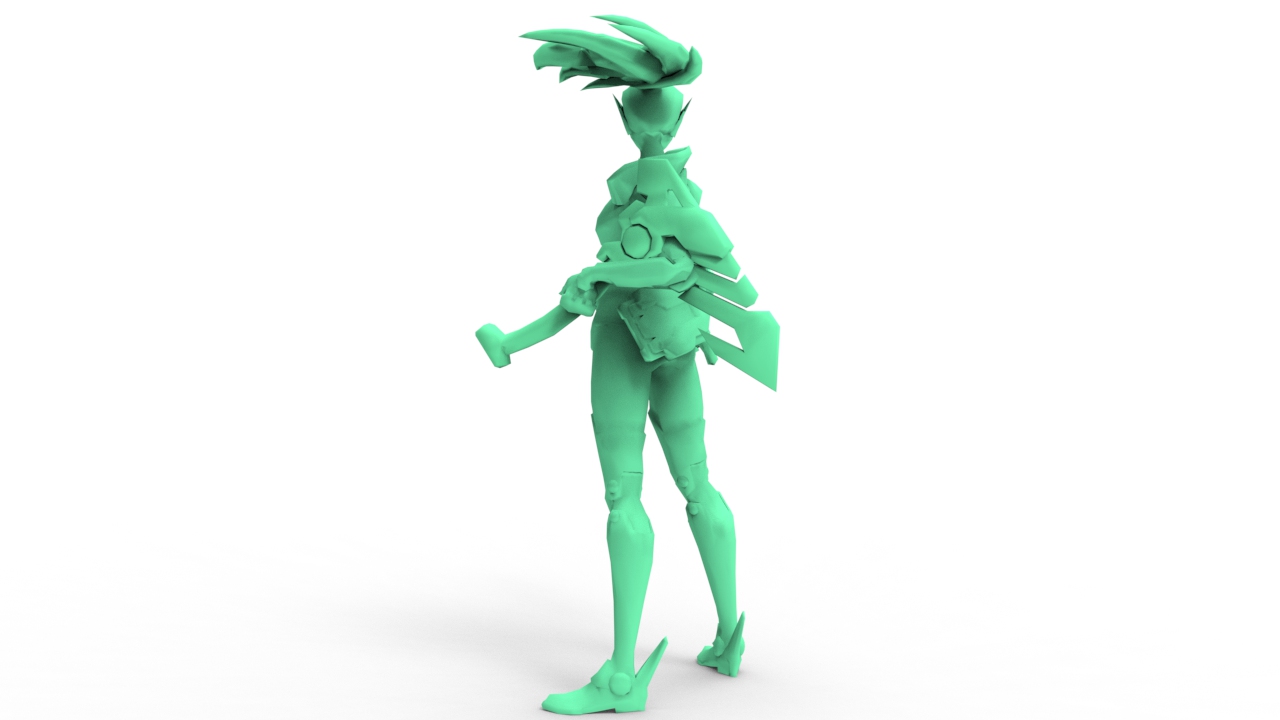 STL file Akali Project - League of Legends 🎲・3D printer design to ...