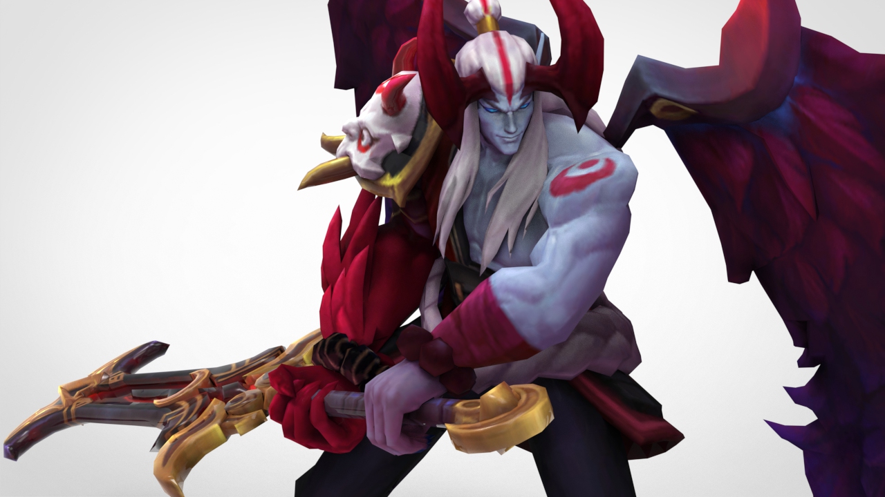 STL file Aatrox BloodMoon - League of Legends 3D print model・3D printer ...