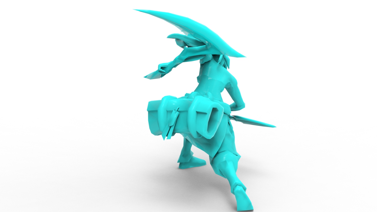 STL file Akali - League of Legends 🎲・3D printing idea to download・Cults