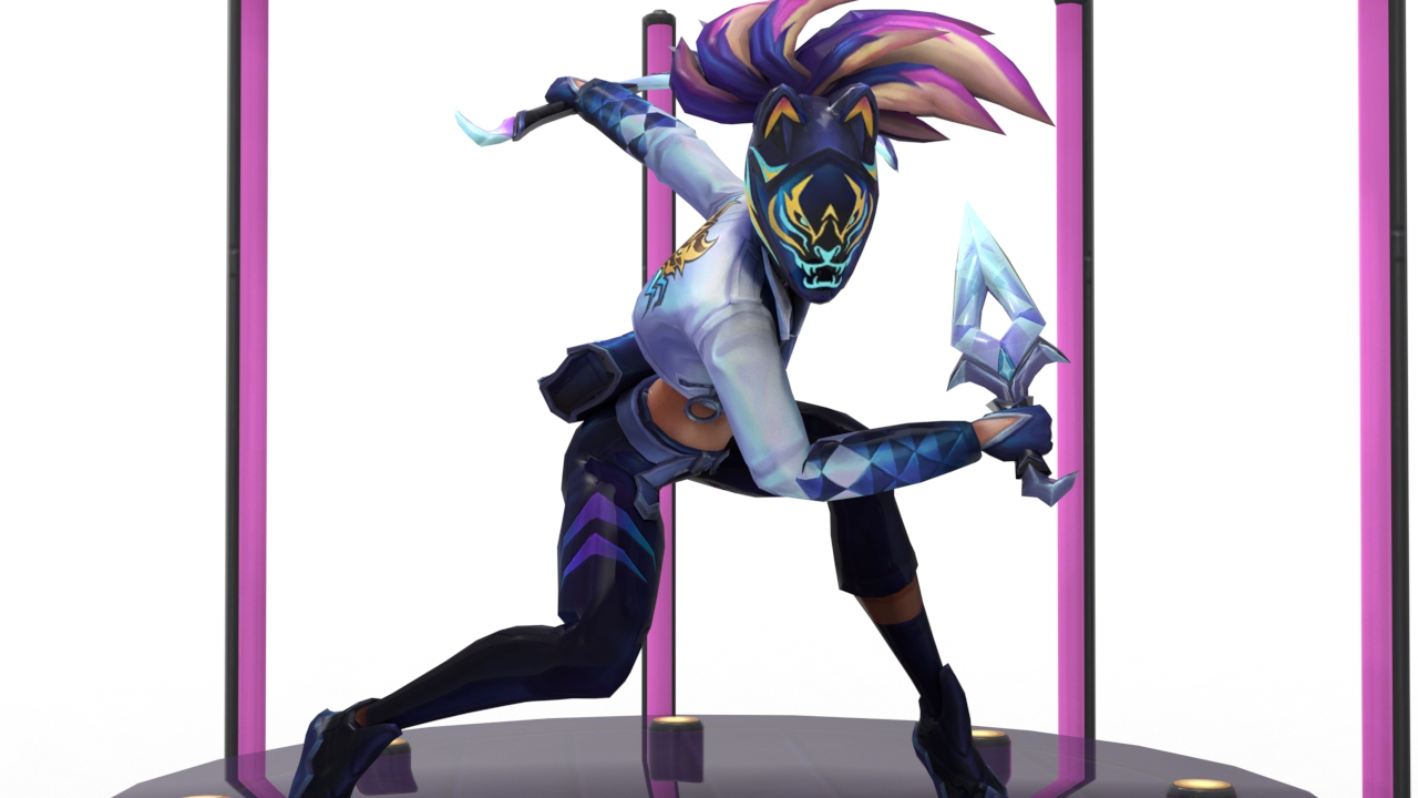 Archivo STL Akali KDA All Out - League of Legends 🎲・Objeto imprimible ...