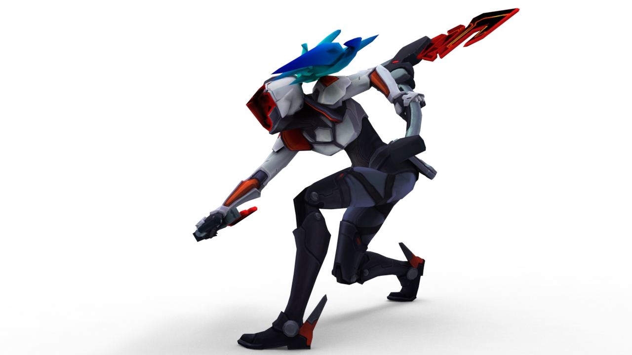 Blood Moon Akali Render