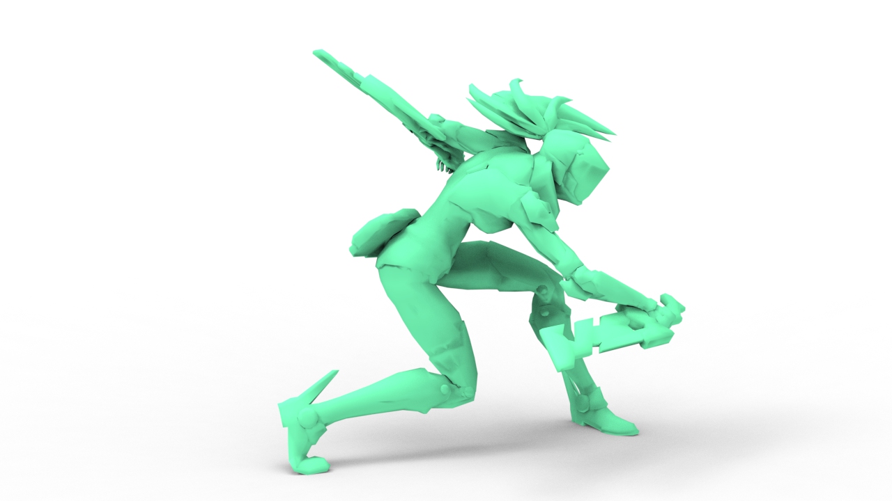 STL file Akali Project - League of Legends 🎲・3D printer design to ...