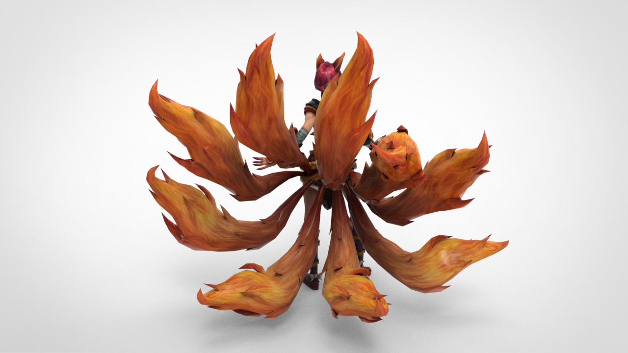 Archivo STL Ahri FoxFire - League of Legends・Diseño para descargar y ...