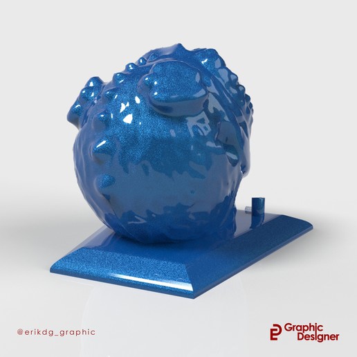 Download free STL file Alien face • 3D print model ・ Cults