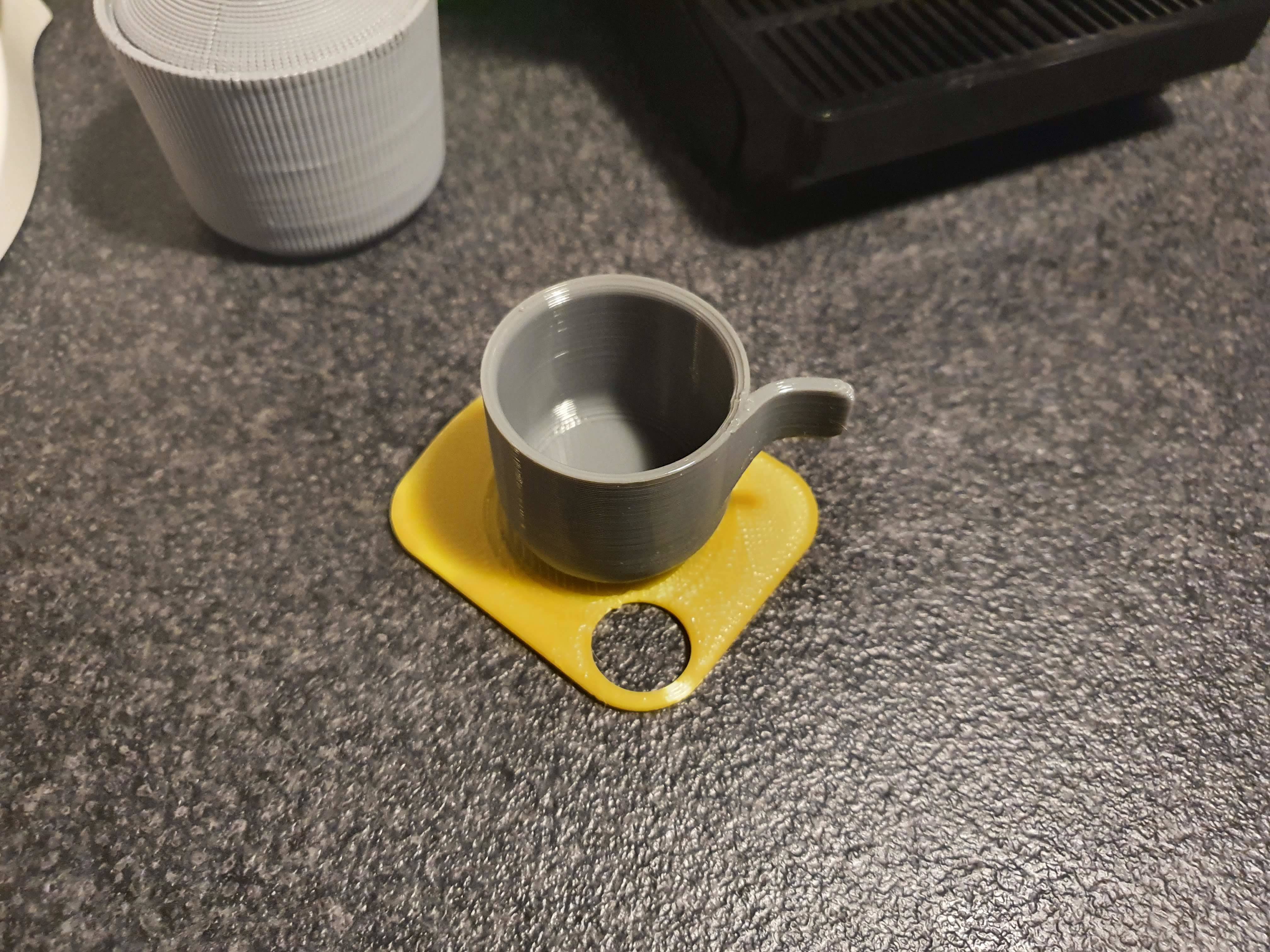 Free STL file coffee cup・3D print design to download・Cults