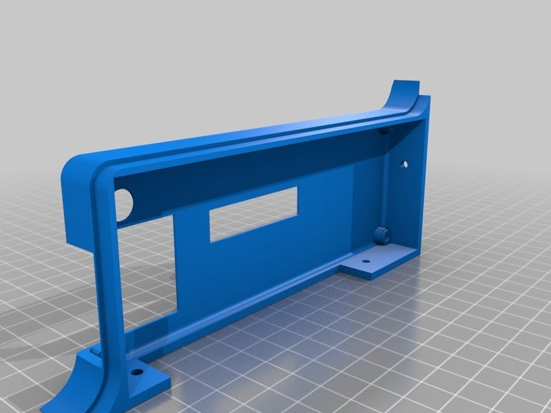 Free STL file LCD Enclosure Back piece for 2020 Aluminium Extrusion ...