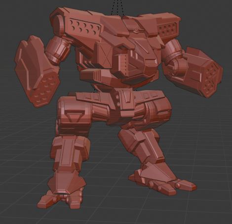 STL file Austin mecha・3D printable model to download・Cults