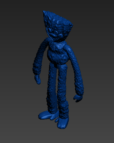 3D file Huggy Wuggy 🧑‍🔧・3D printable design to download・Cults