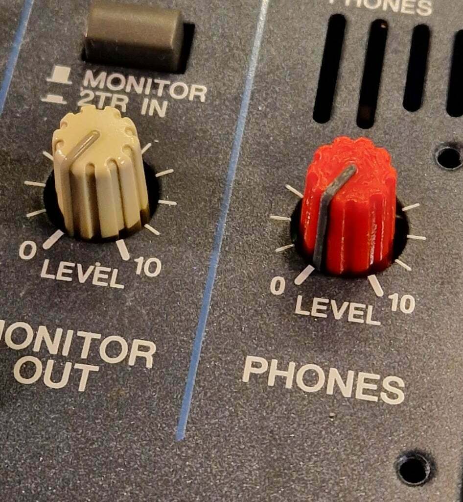 Free 3D file YAMAHA 01V96 Gain/Level knob for 6mm stem・3D printable ...