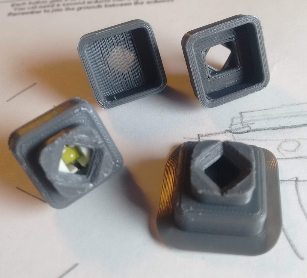 Free 3D file 737DiySim FMC Button Base 72A Modification (for smaller 5 ...