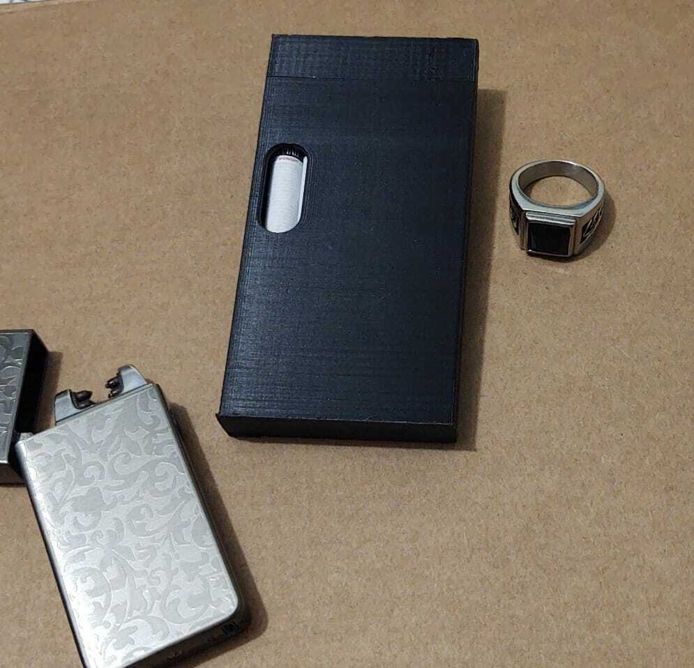 Archivo 3D Cajetilla de cigarrillos personalizada 🐺・Objeto imprimible ...