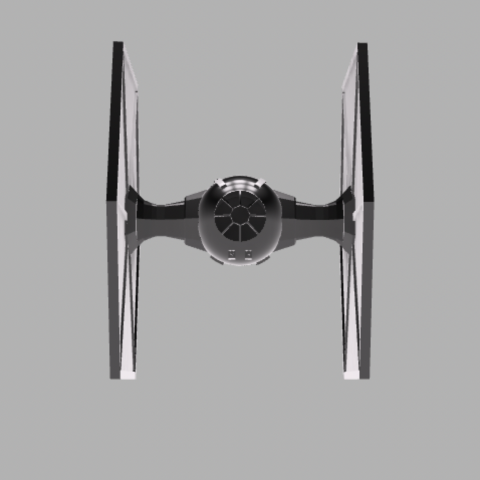Free STL file TIE fighter・3D printer model to download・Cults