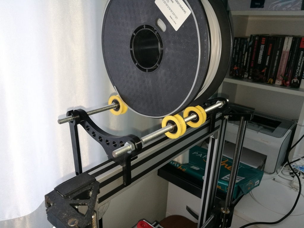 Free 3D file Anet AM8 Spool Holder 🧞‍♂️・3D printer design to download・Cults