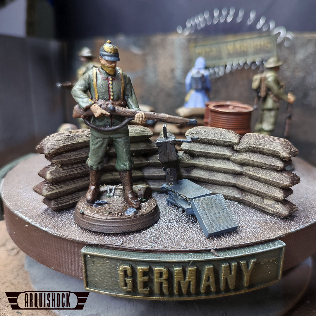Impression 3D Total war 1915 - Free WW1 soldiers (French, UK, US ...