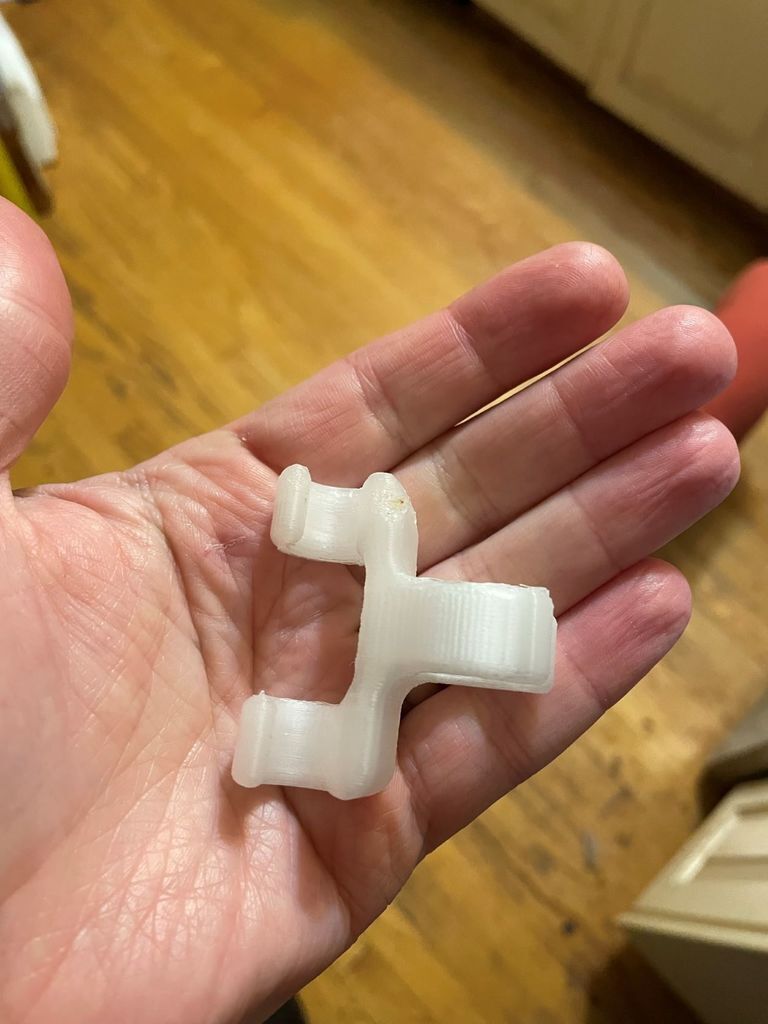 Free STL file Cane clip for bicycle rack・3D print design to download・Cults